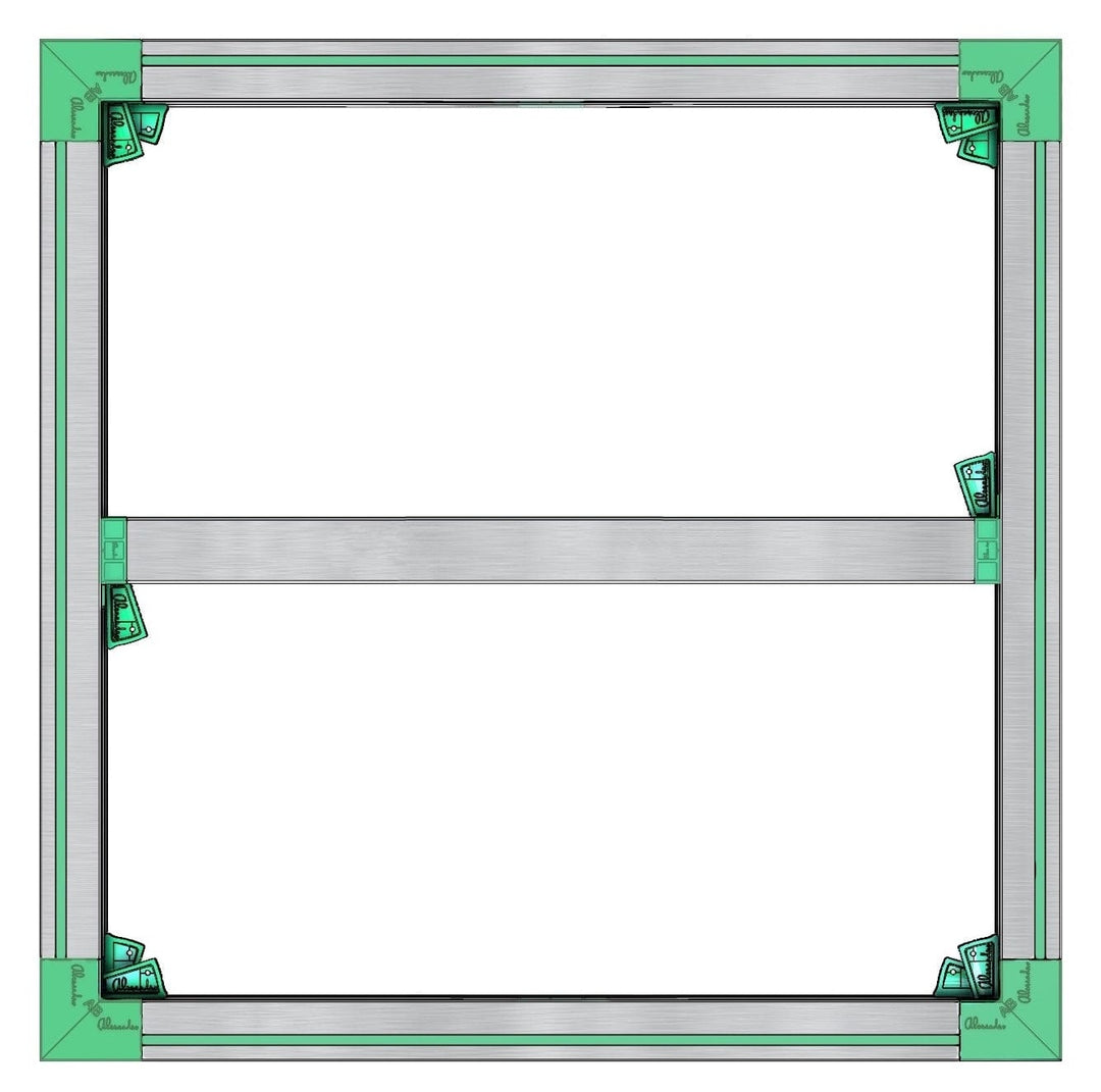 Custom Aluminium Stretcher Frames - Sydney-Made | Fine Art – Build a Canvas